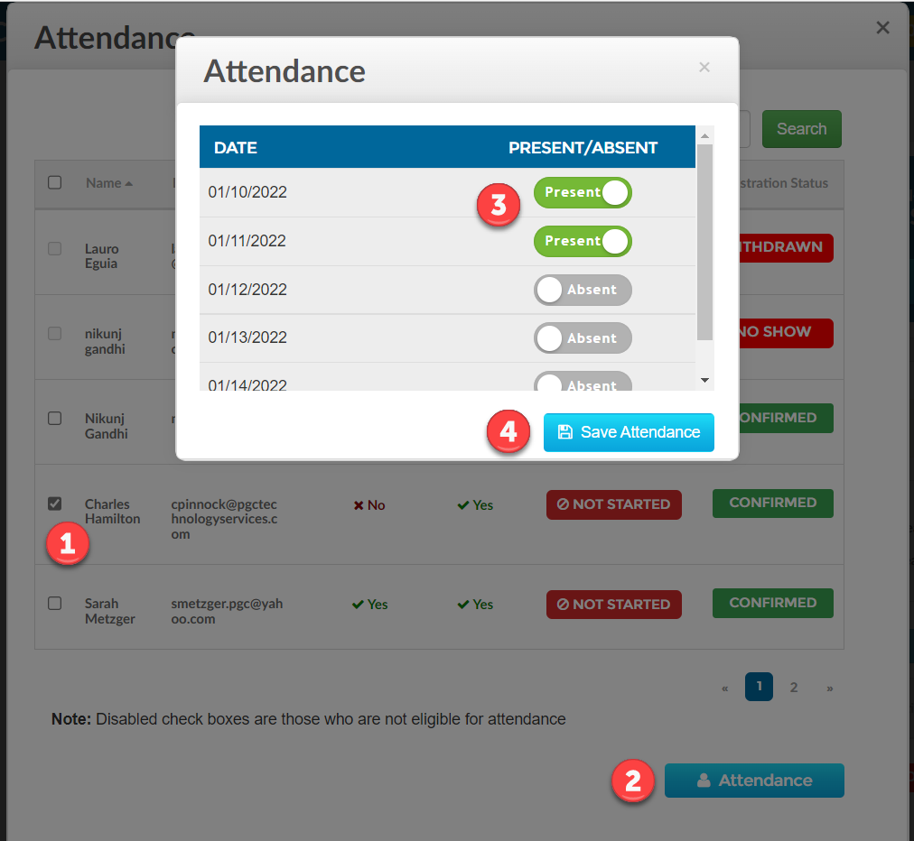 Virtual Attendance - Ascriptica